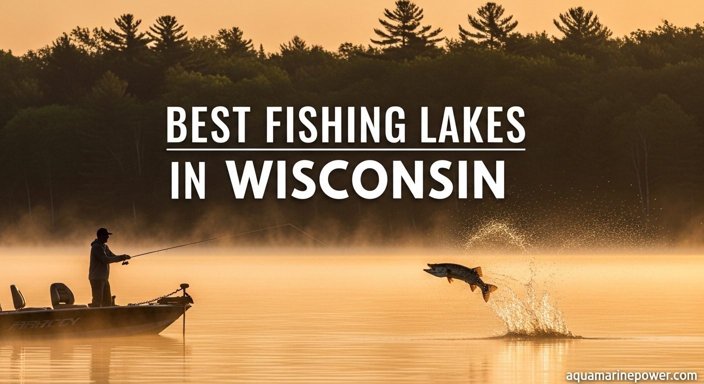 Best 10 Fishing Lakes in Wisconsin | Trophy Walleye & Guide