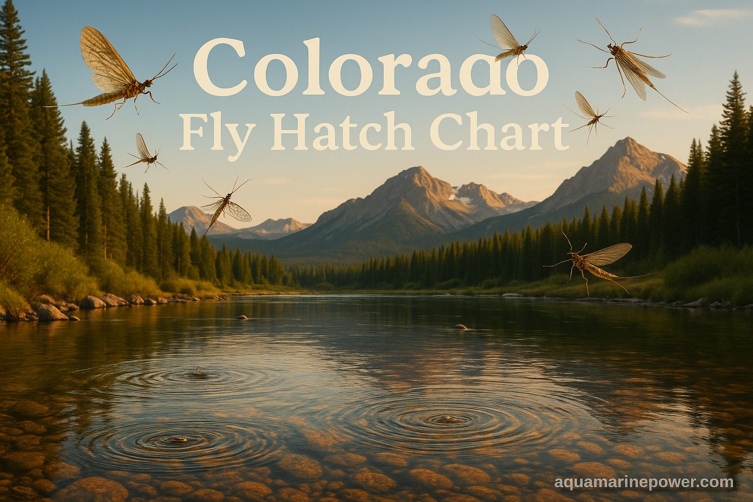 Colorado Fly Hatch Chart 2026: Complete Seasonal Guide