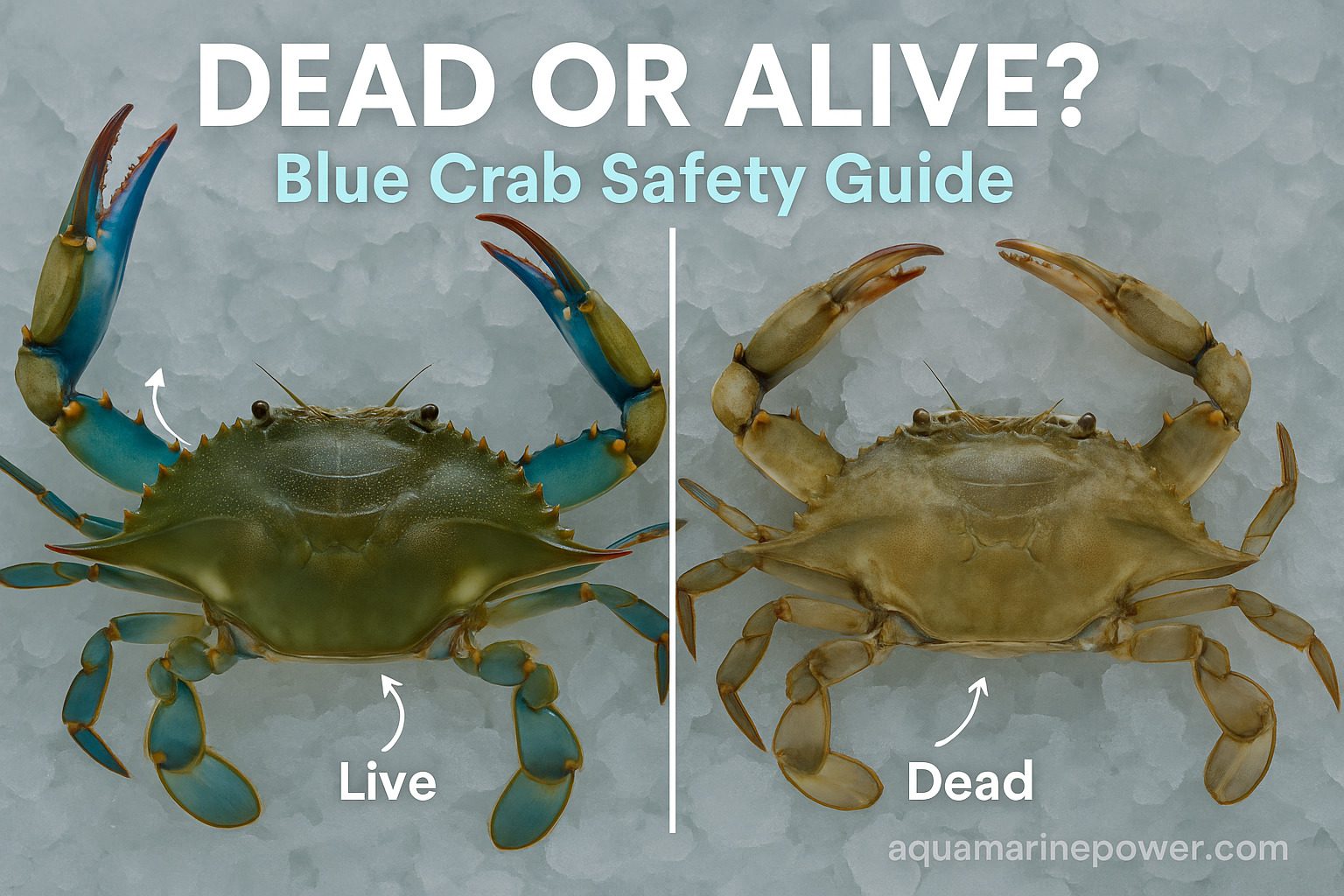 How to Tell if Blue Crab is Dead or Alive? | Safety Guide