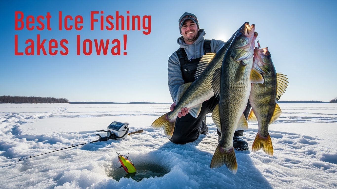 Best Ice Fishing Lakes Iowa 2026: Top 12 Winter Spots
