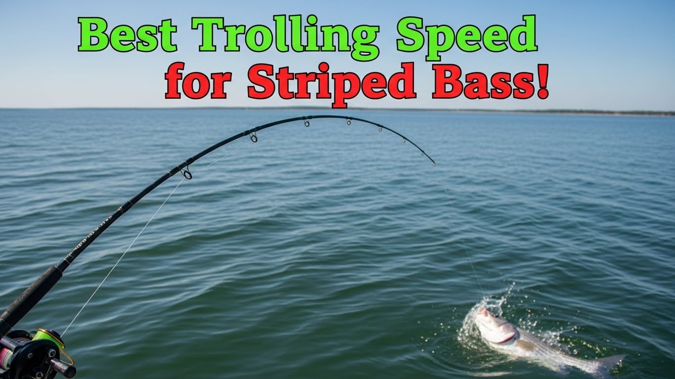 Best Trolling Speed for Striped Bass: Complete 2026 Guide