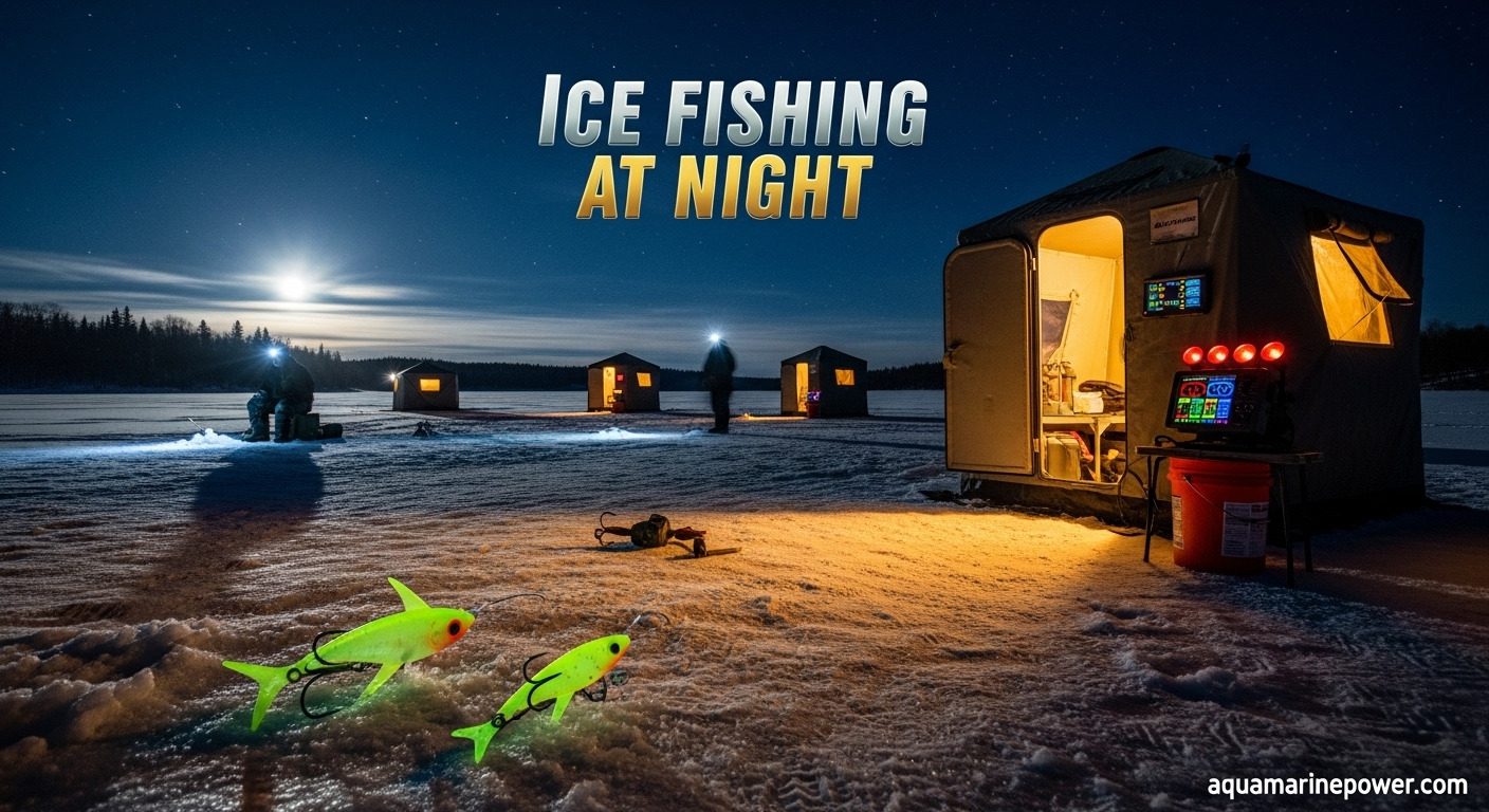 Ice Fishing at Night: Complete Safety & Species Guide | Expert Tips | 2026