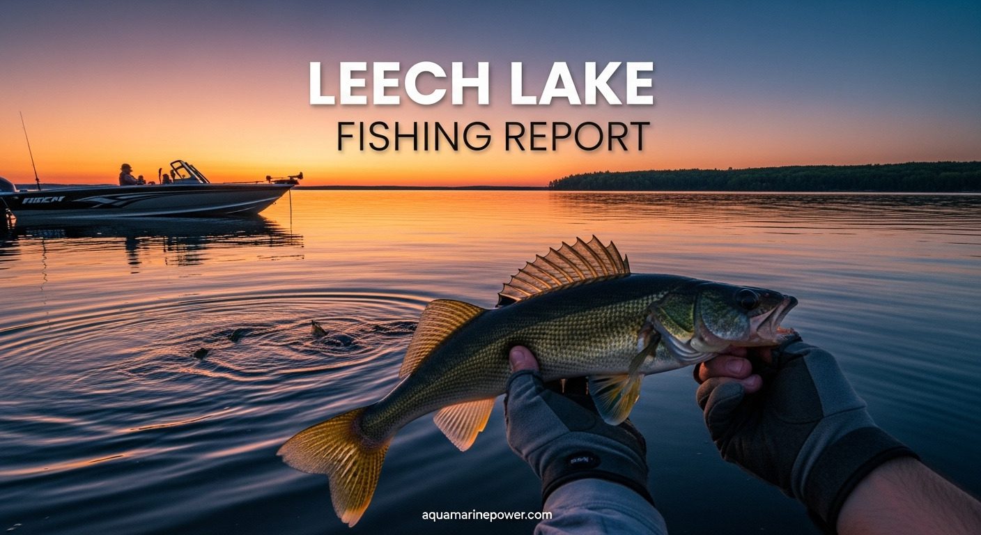 Leech Lake Fishing Report 2026 | Ice-Out Conditions & Updates