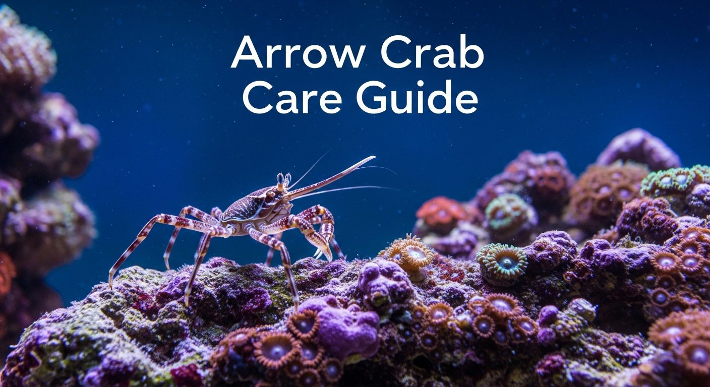 Arrow Crab Care Guide: Complete Stenorhynchus Care 2025