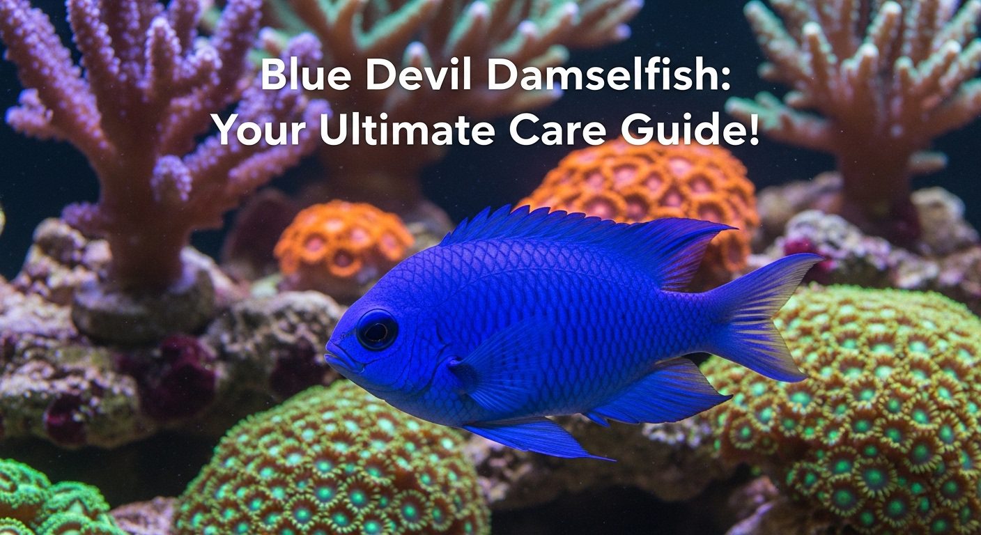 Blue Devil Damselfish Care Guide: Complete Information