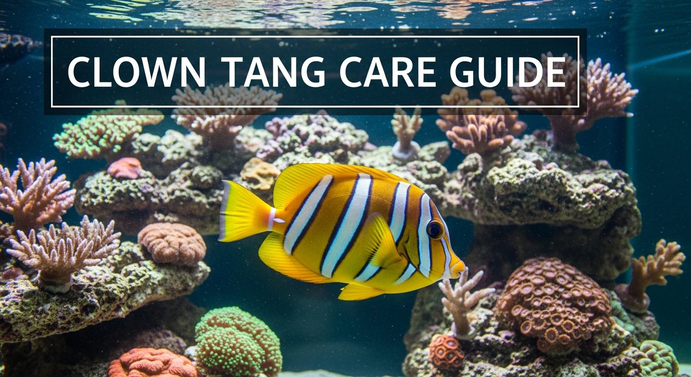Clown Tang Care: Expert Guide for Acanthurus Lineatus 2026