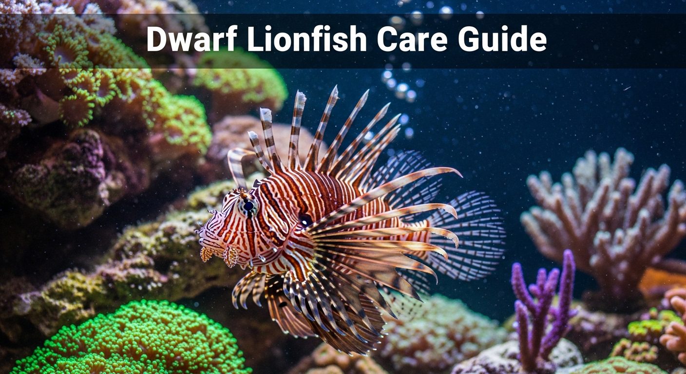 Dwarf Lionfish Care Guide: Species, Tank Setup & Safety 2026