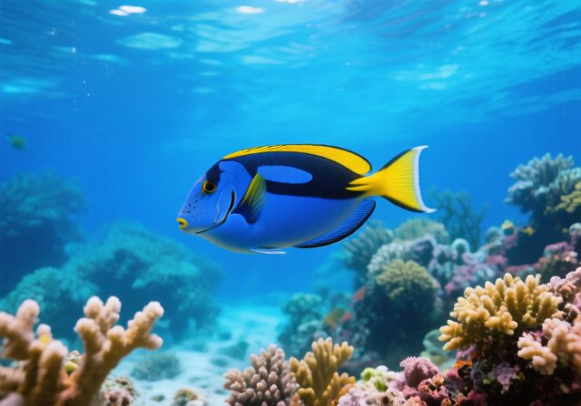Doctorfish Tang Care Guide | Acanthurus chirurgus