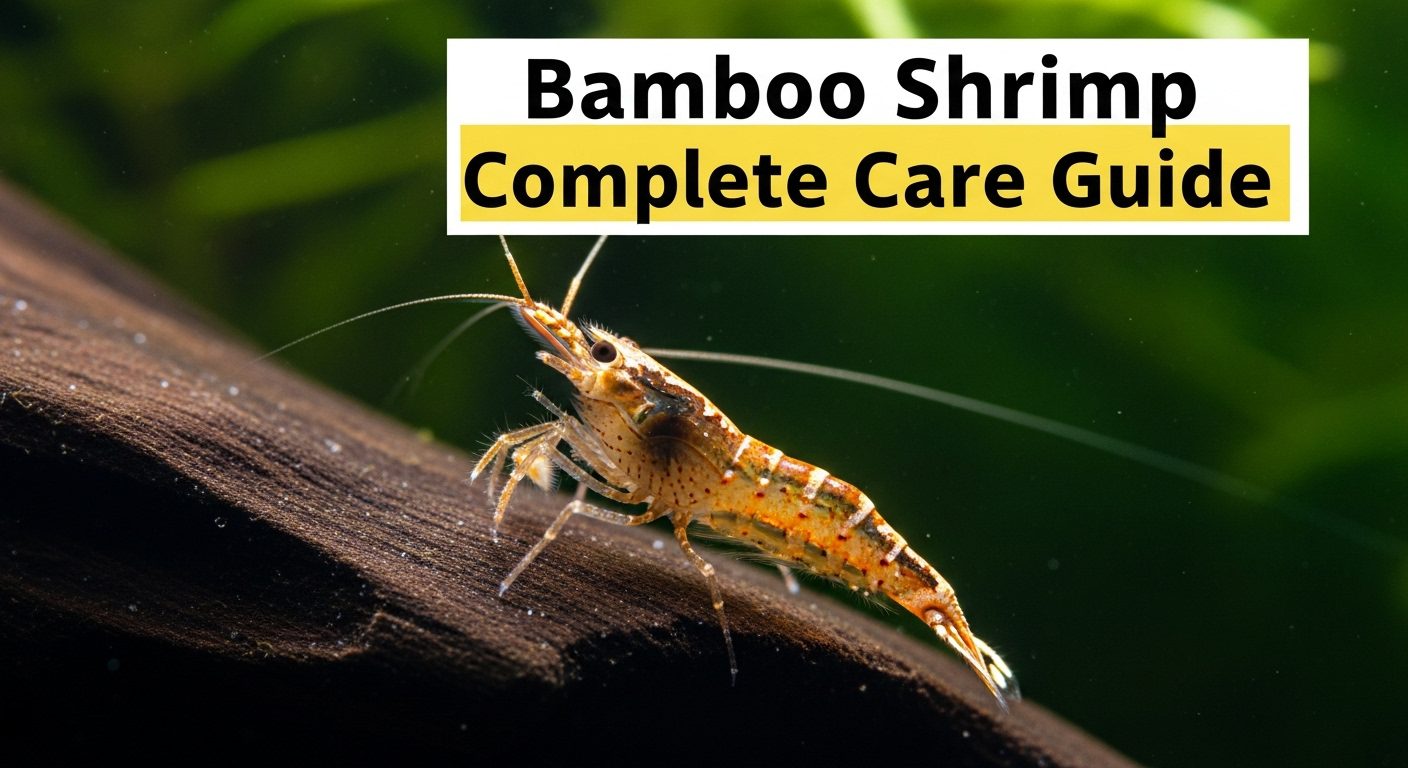 Bamboo Shrimp Care Guide: Complete Filter Feeder Setup