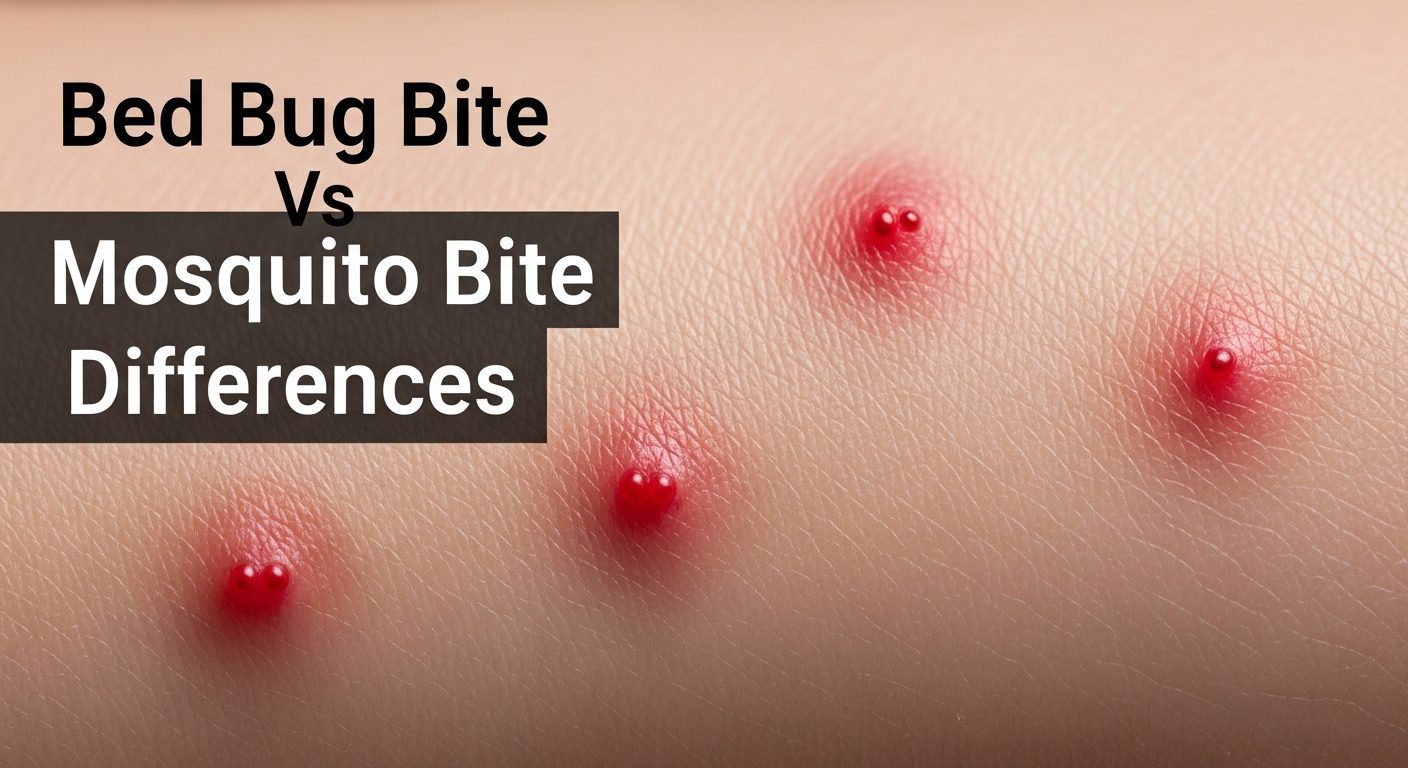 Bed Bug Bite Vs Mosquito Bite: 5 Key Differences to Identify
