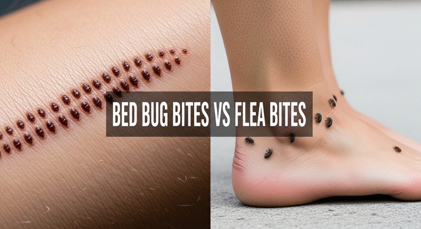 Bed Bug Bites Vs Flea Bites: Complete Identification Guide