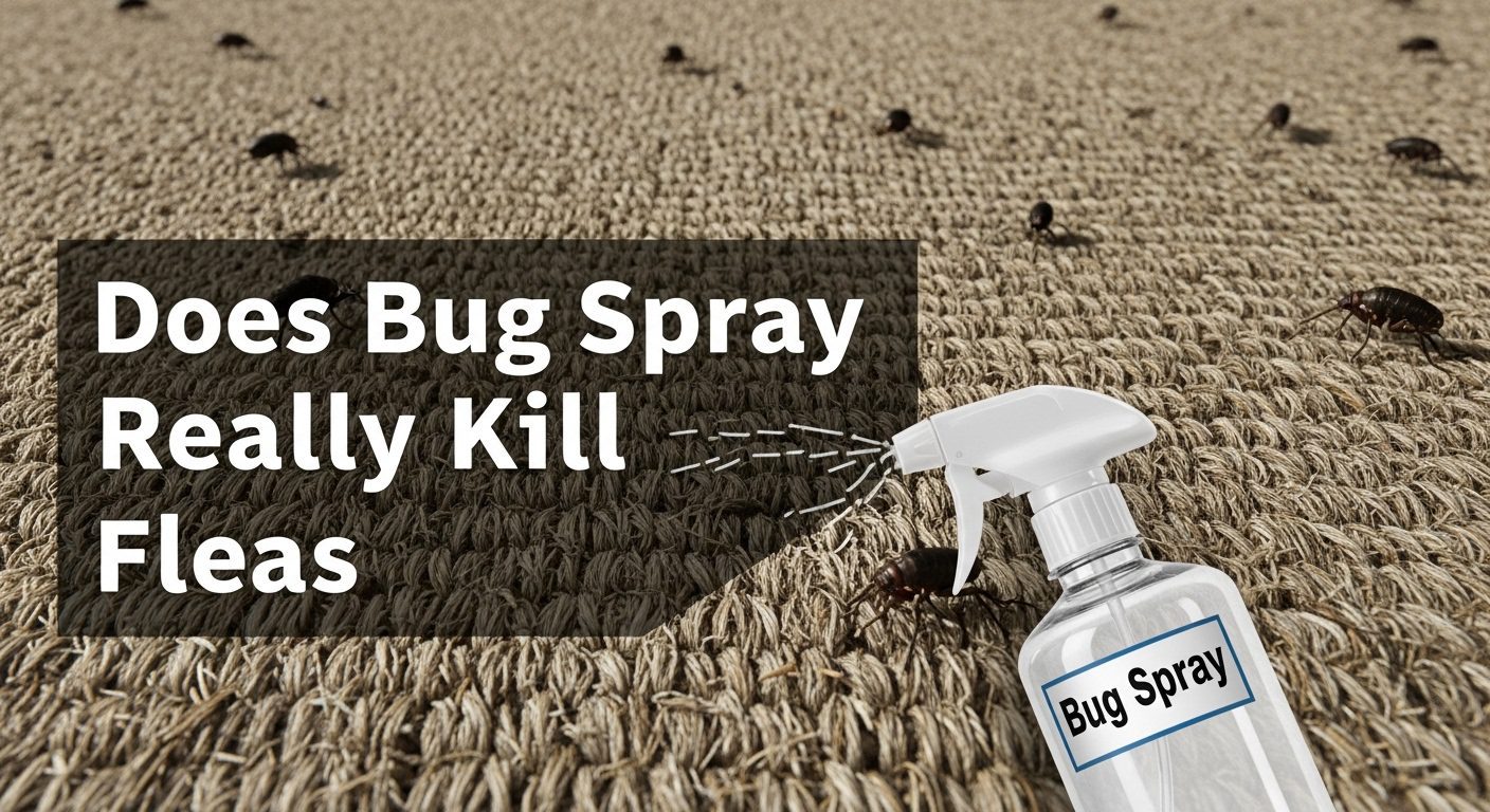 Does Bug Spray Work On Fleas? Complete Safety & Effectiveness Guide