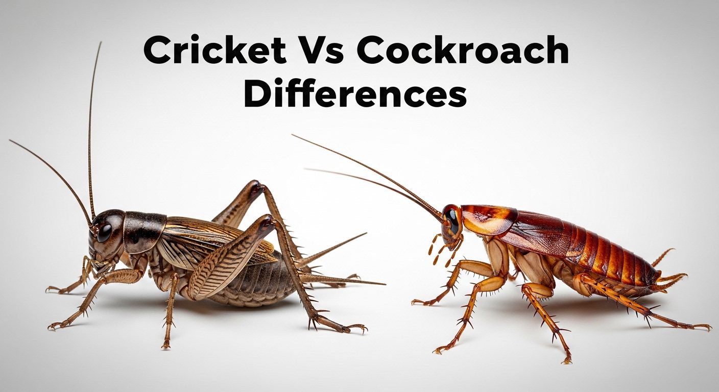 Cricket vs Cockroach: What's The Difference?