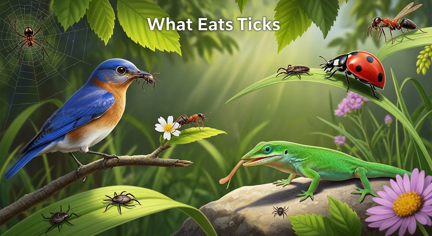 What Eats Ticks: Natural Predators That Control Tick Populations