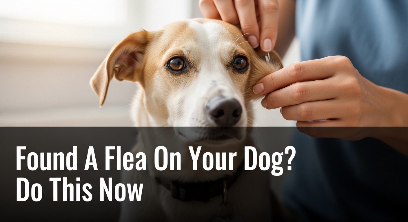 Found A Flea On Your Dog? Here's What To Do (Fast)