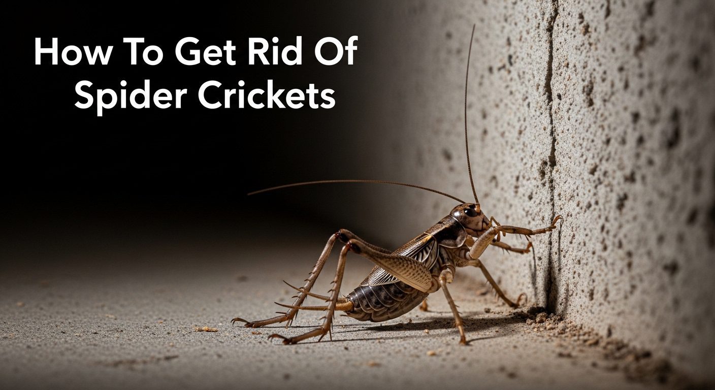 How To Get Rid Of Spider Crickets: Complete Guide