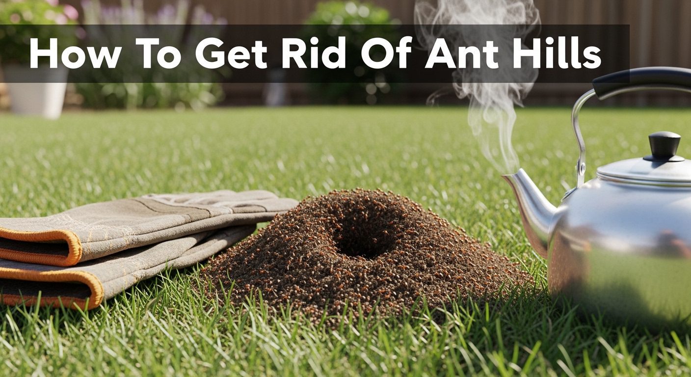 How To Get Rid Of Ant Hills: Proven Methods That Actually Work