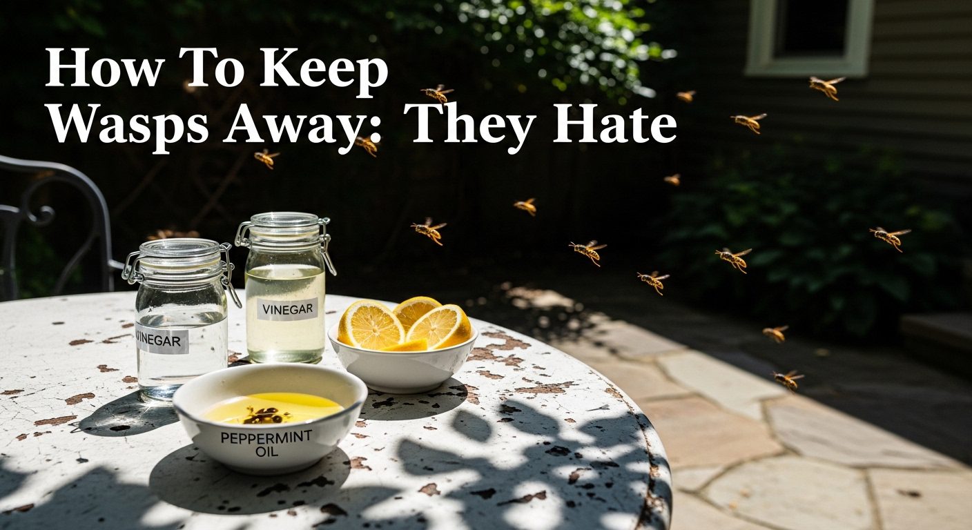 How To Keep Wasps Away: Scents They Hate