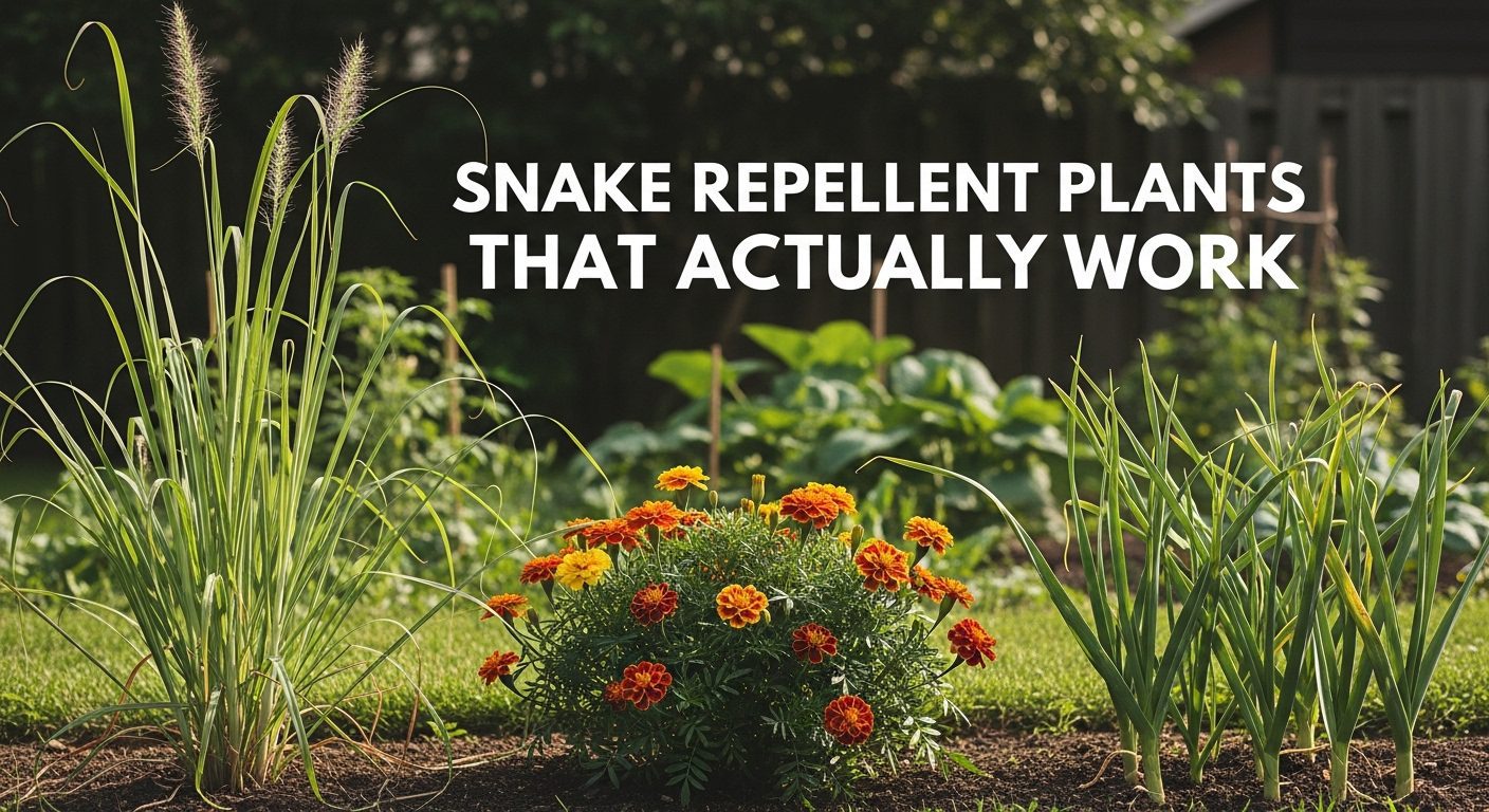 Snake Repellent Plants That Actually Work