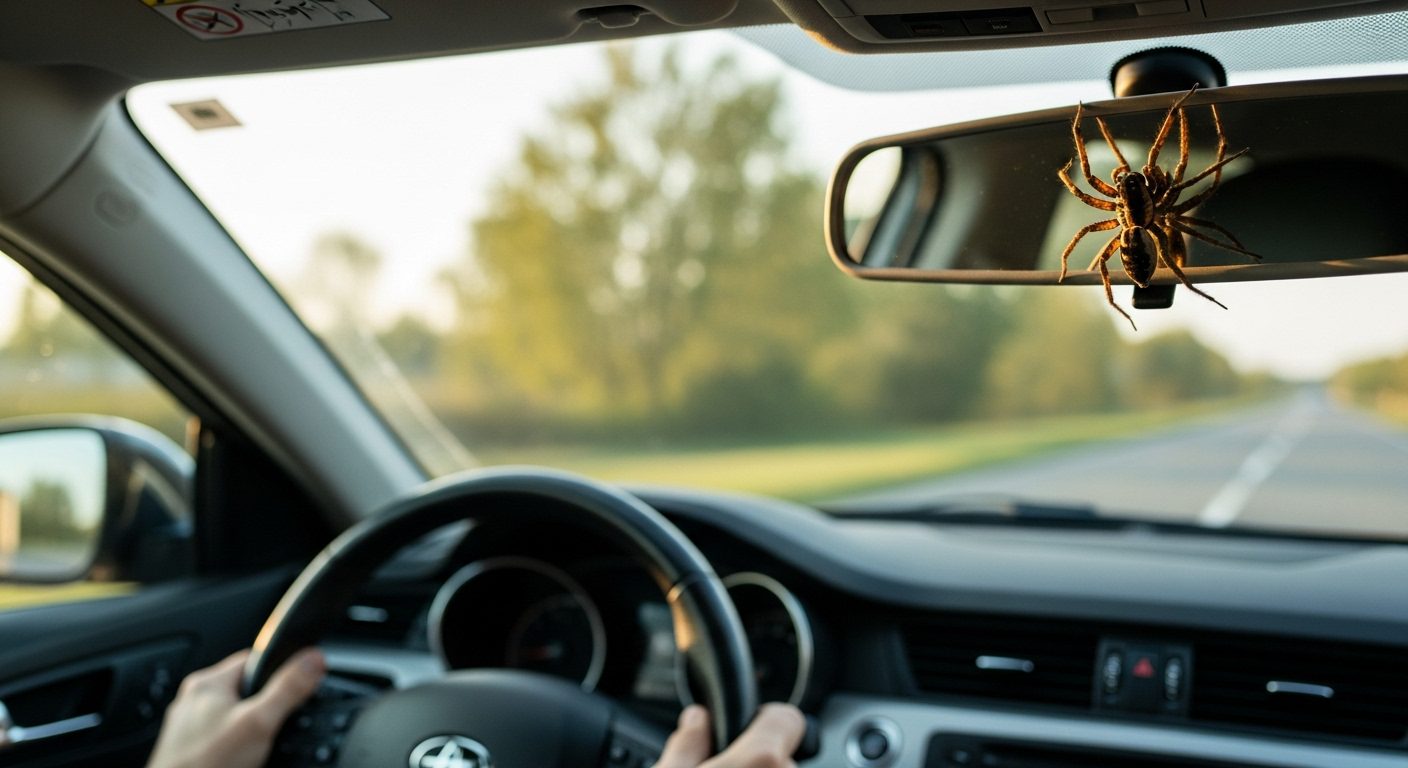 Spider In Car: Complete Removal Guide and Prevention Product