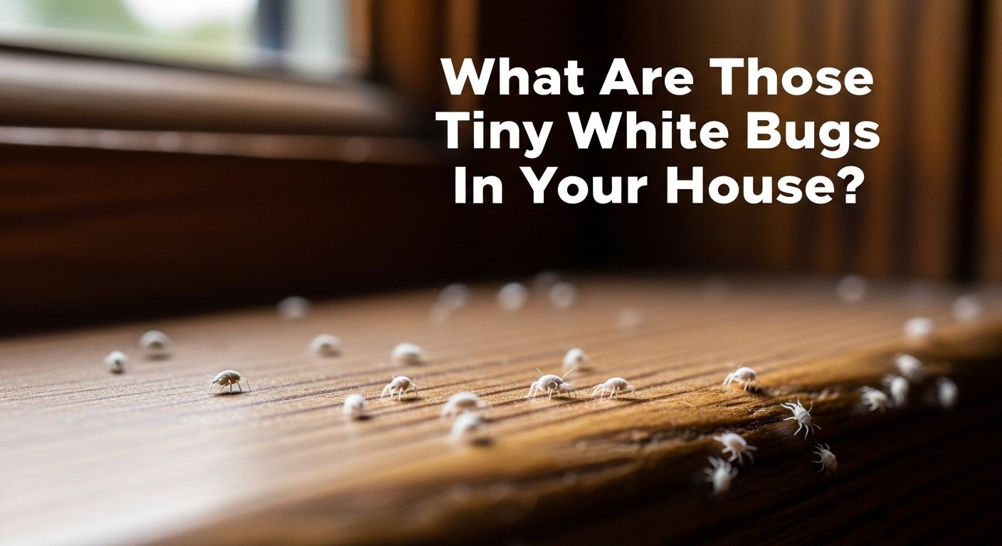 What Are Those Tiny White Bugs In Your House? Complete Guide