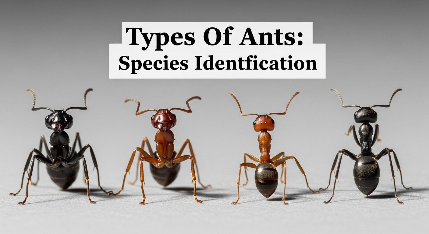 Types of Ants: Complete Guide to Ant Species Identification