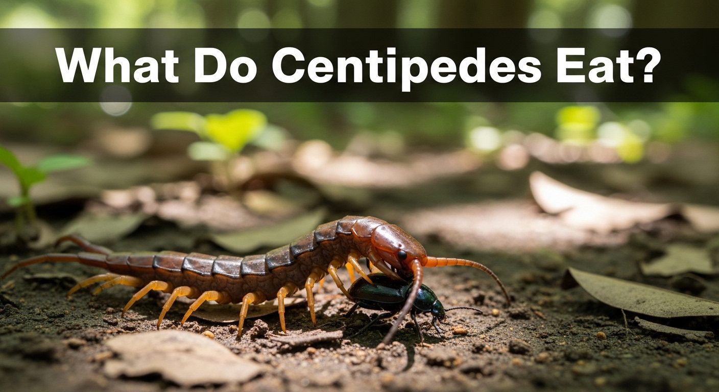 What Do Centipedes Eat? Complete Diet Guide