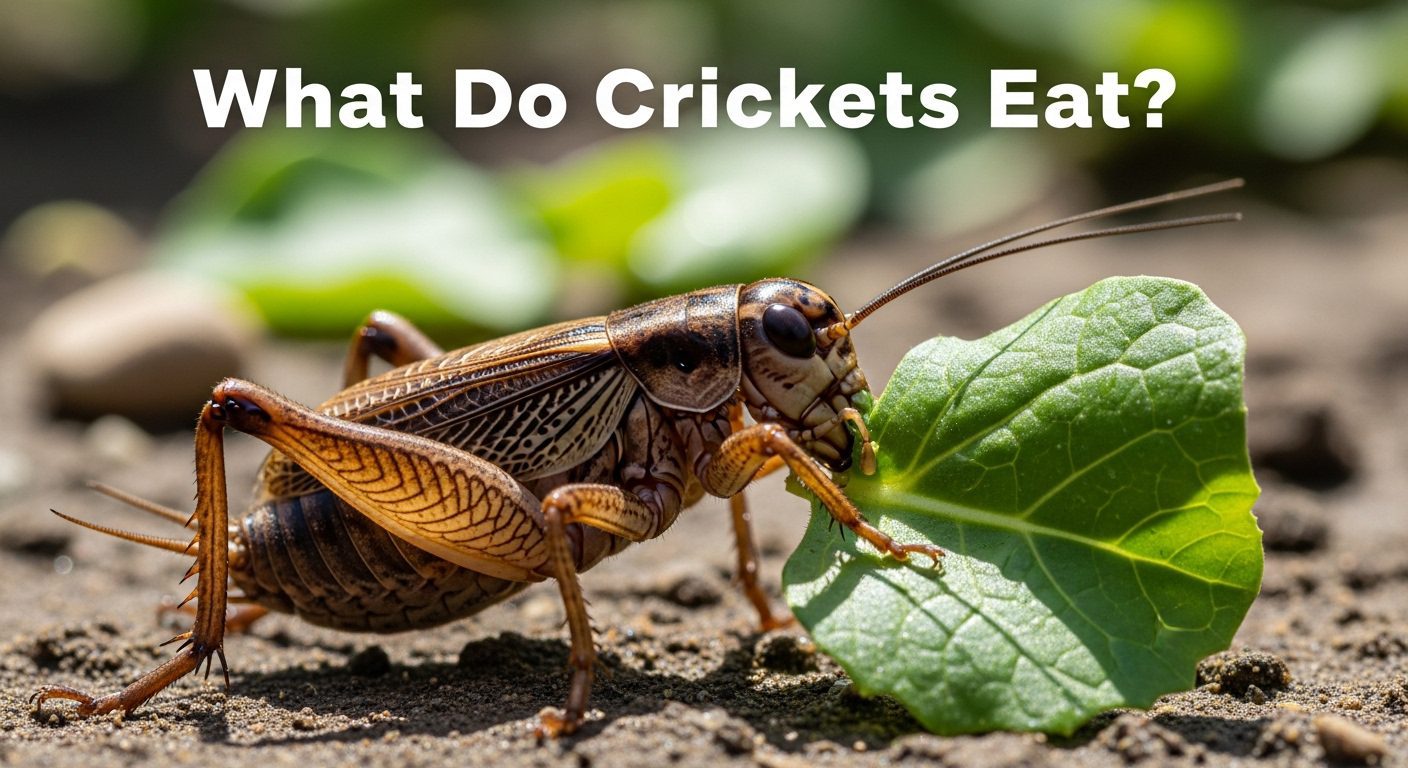 What Do Crickets Eat? Complete Cricket Feeding Guide