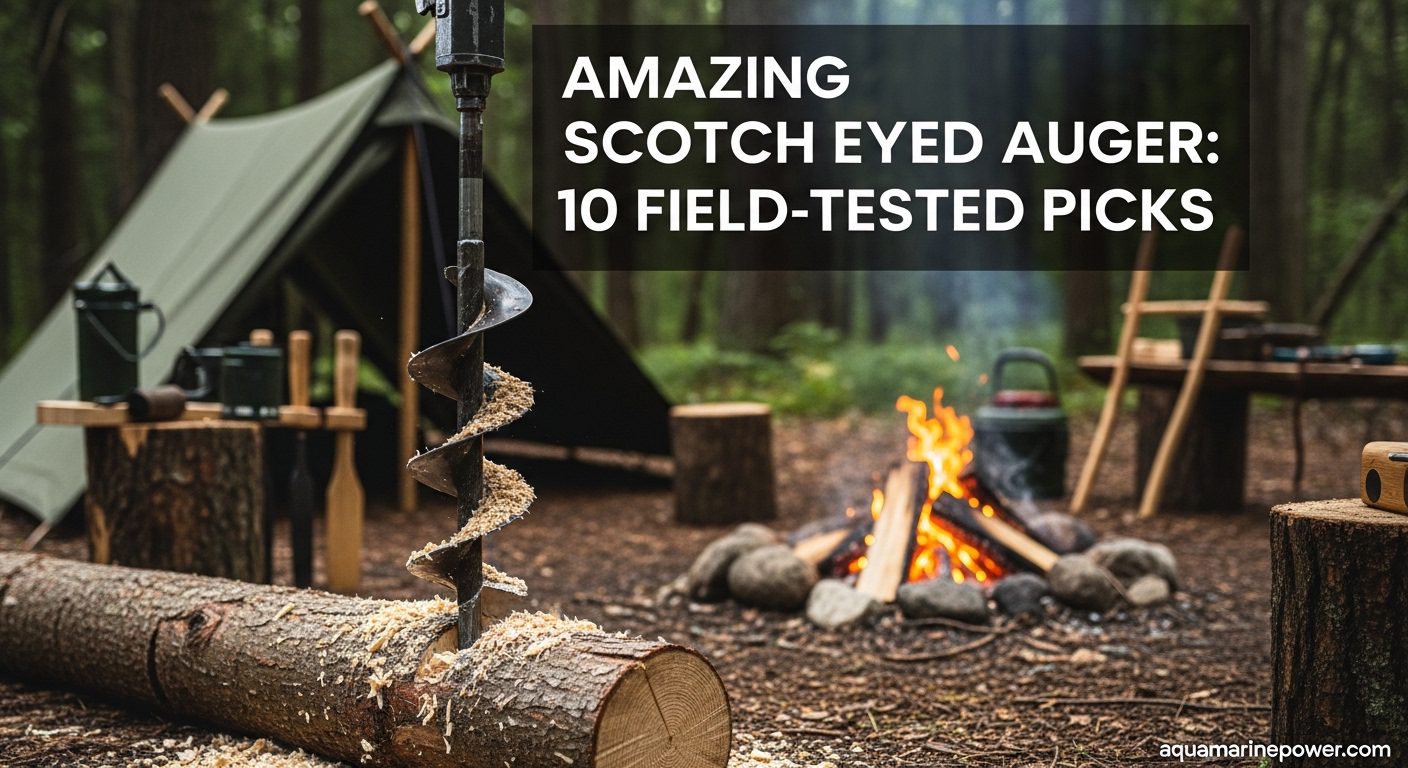 Amazing Scotch Eyed Auger: 10 Models Tested for Bushcraft & Camping