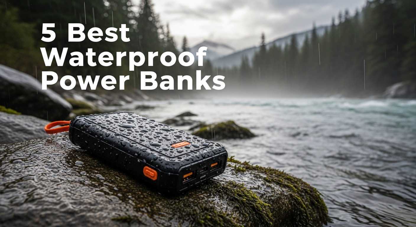 5 Best Waterproof Power Banks 2026: Tested in Rain, Snow & Rivers