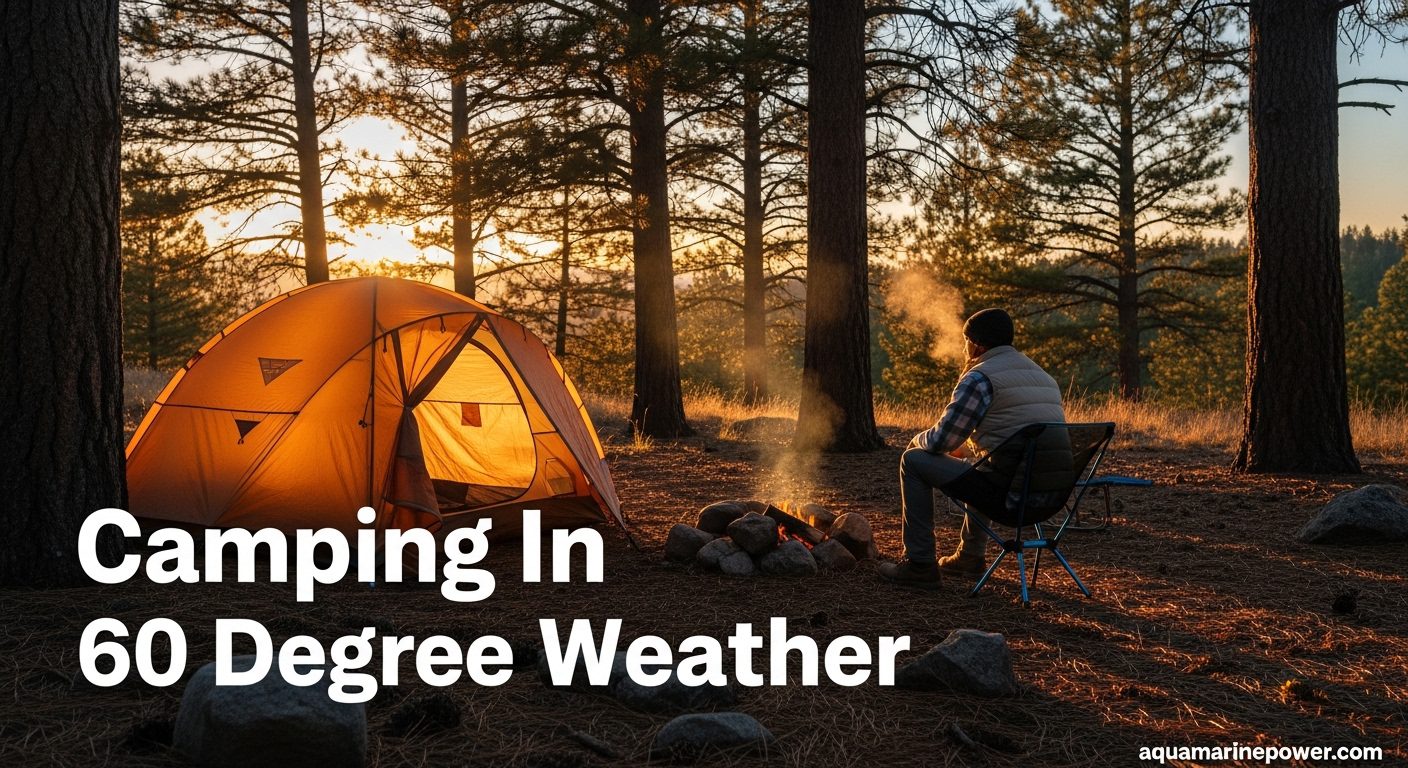 Camping In 60 Degree Weather: The Complete Guide - Aquamarine Power