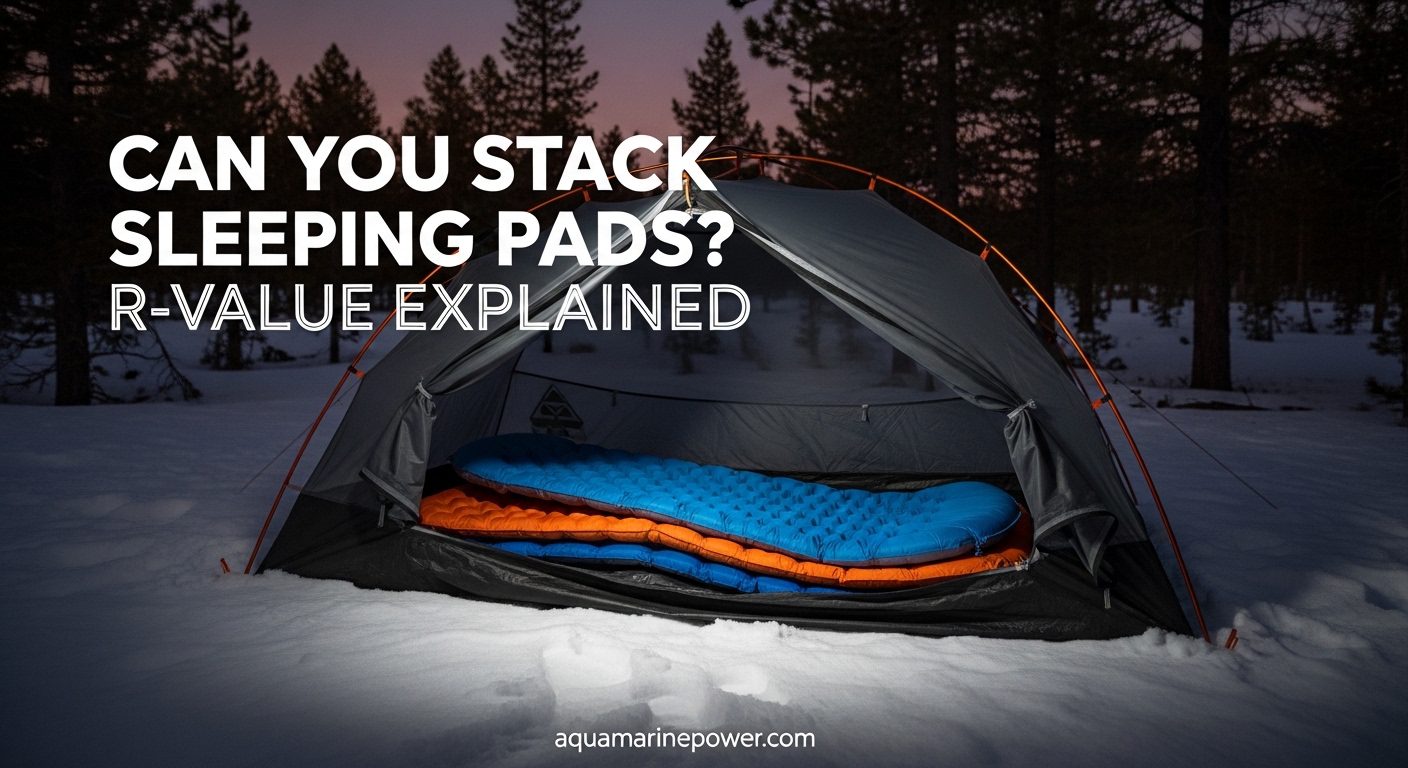 Can You Stack Sleeping Pads for More Warmth? R-Value Explained