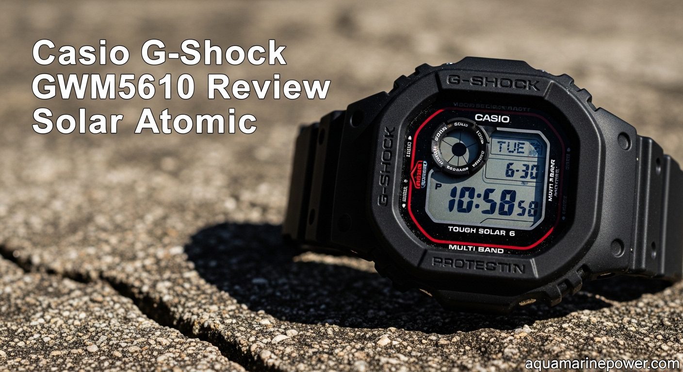 Casio G-Shock GWM5610 Review: Solar Atomic Classic Tested