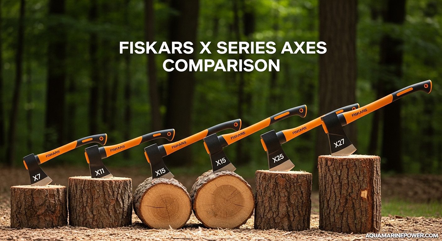Fiskars X Series Axes Comparison: 10 Models Compared