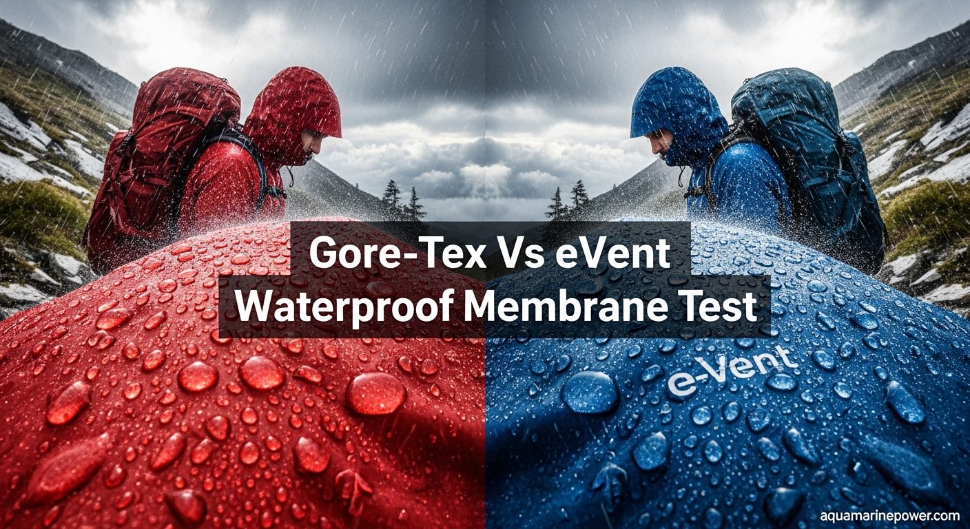Gore-Tex vs eVent: Which Waterproof Membrane Performs Best?