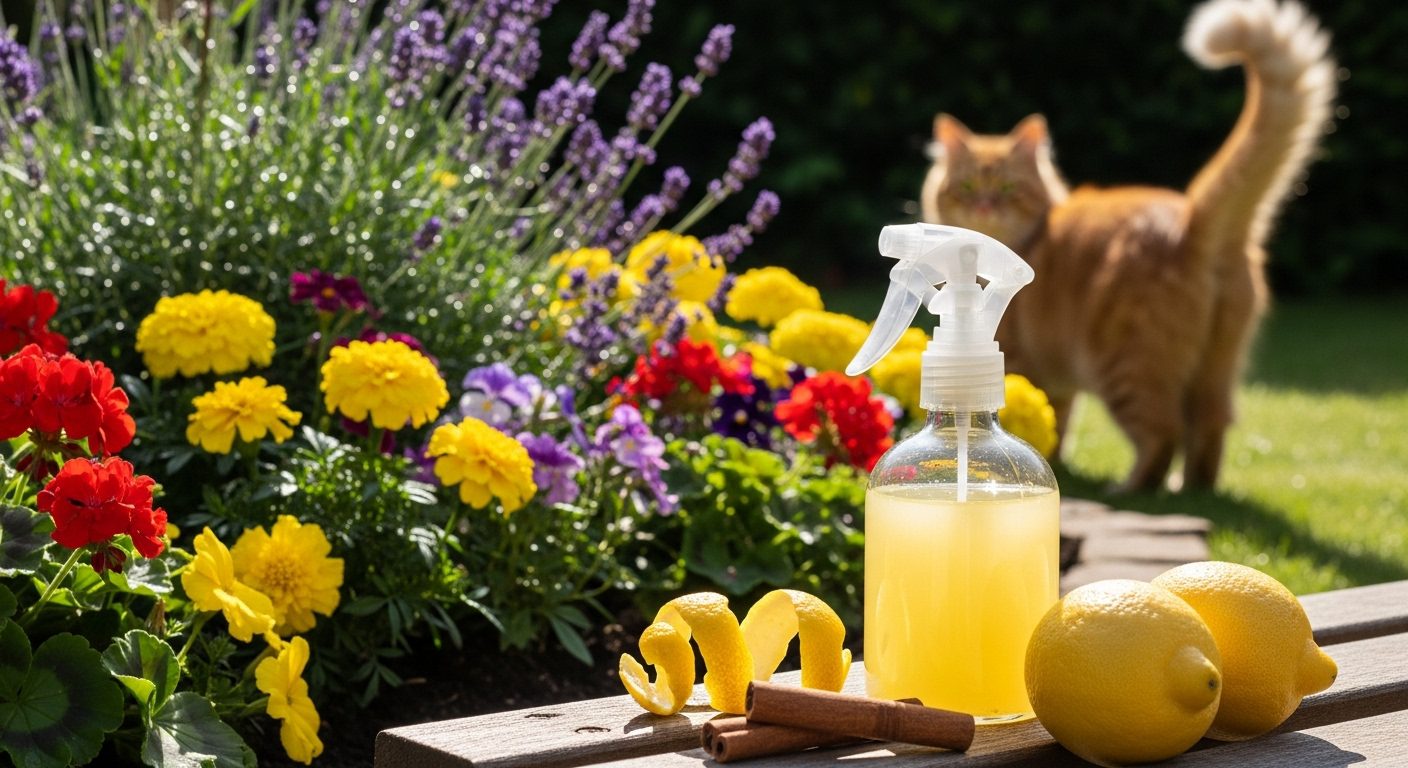 Homemade Natural Cat Repellents: Recipes That Actually Work