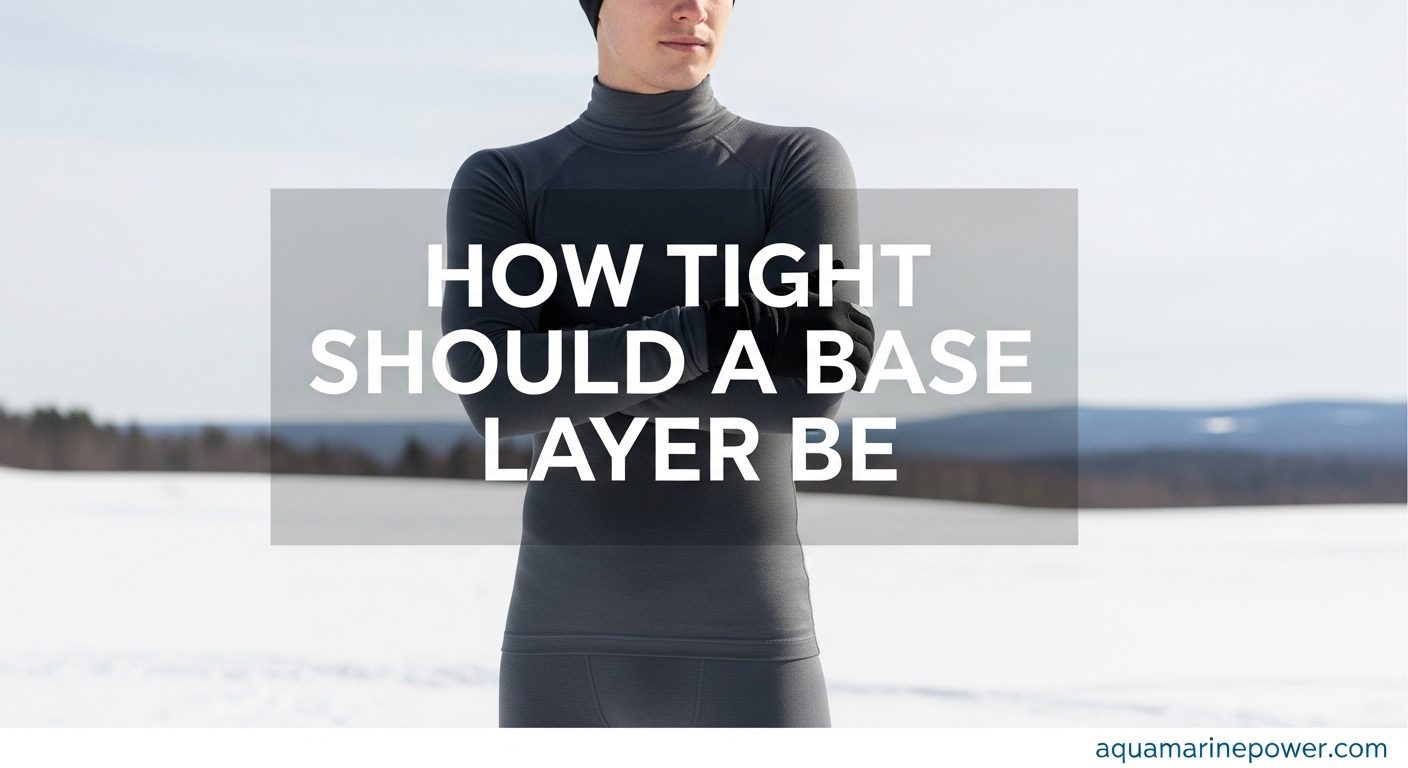 How Tight Should A Base Layer Be: The Second Skin Rule