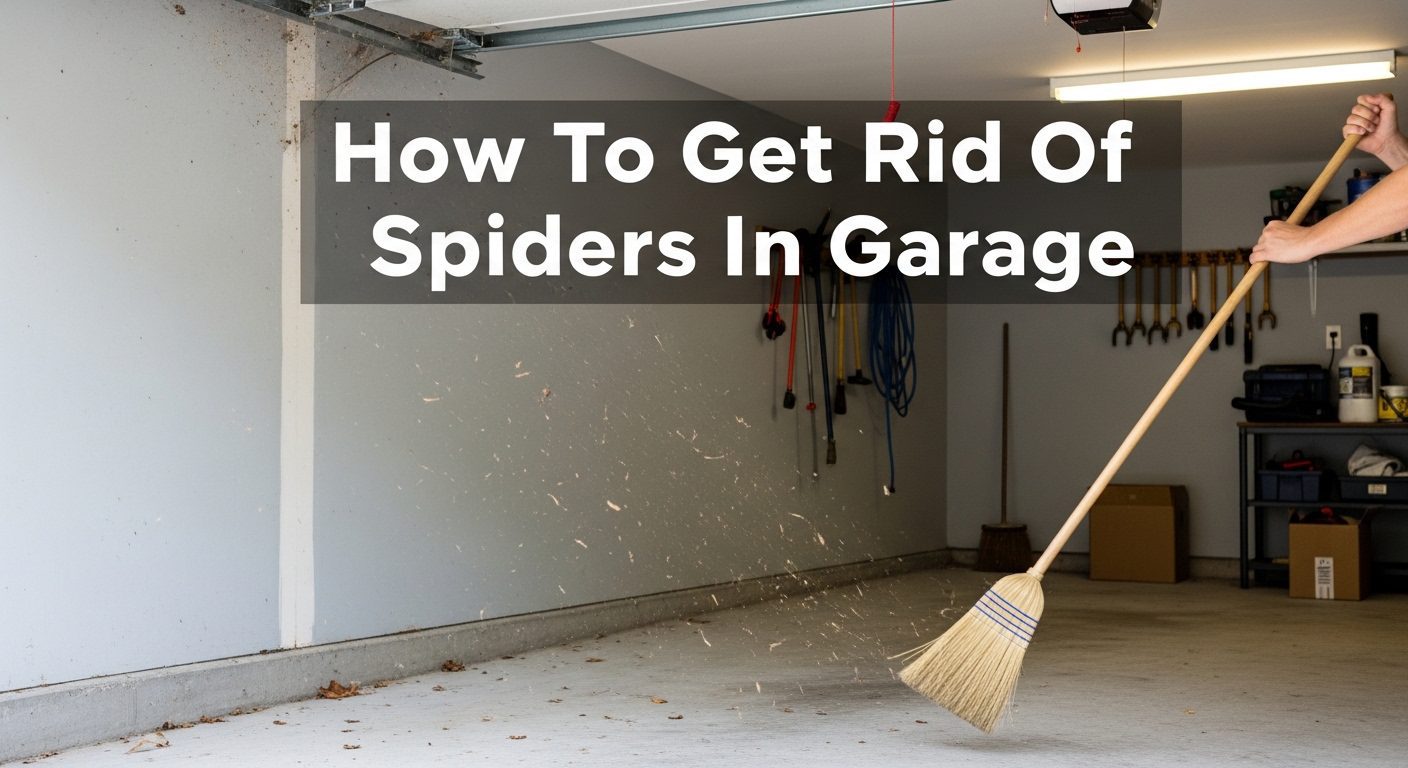 How To Get Rid Of Spiders In Garage?
