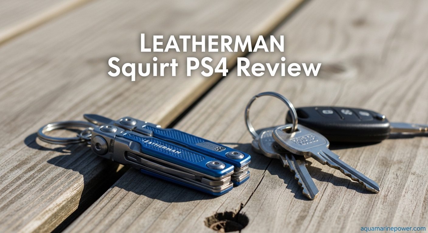 Leatherman Squirt PS4 Review: The Best Keychain Multi-Tool?