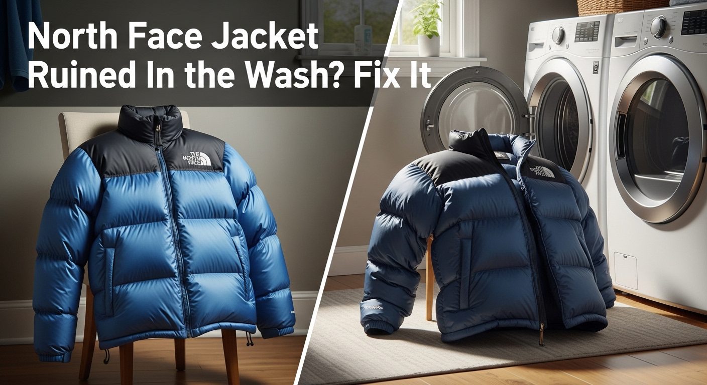 North Face Jacket Ruined in Wash? Here is How to Fix It