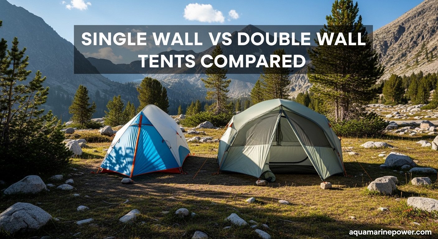 Single Wall Vs Double Wall Tents: Complete Comparison Guide